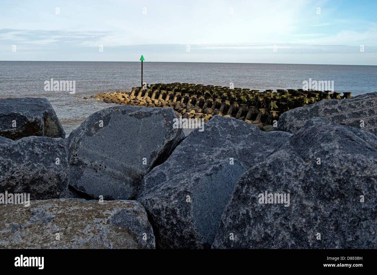 Rock barriers erosion hi-res stock photography and images - Alamy