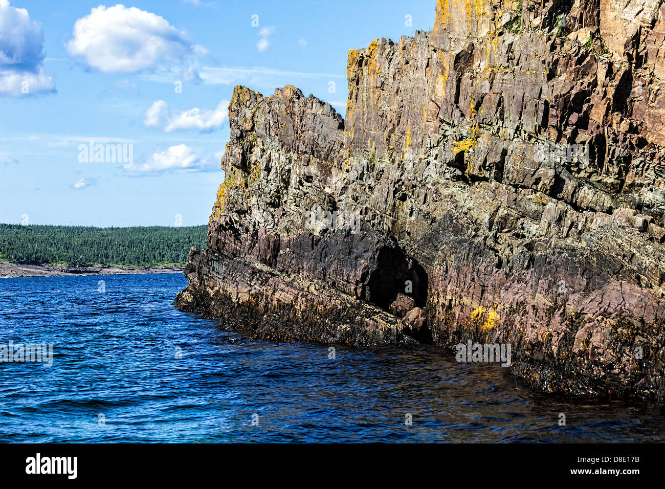 Dramatic and Colorful Coastal Landscape in the North Atlantic Ocean in ...