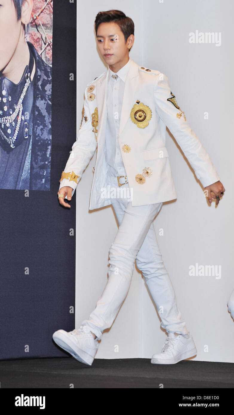 BAP, May 25, 2013 : Yokohama, Japan : Dae hyun Jung of B.A.P attends a ...