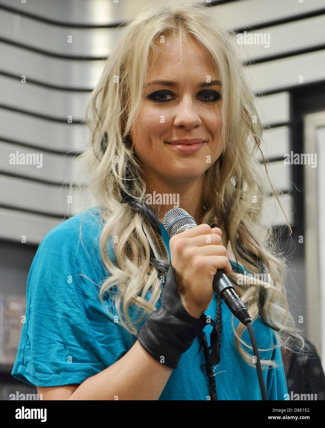 Jessica Wolff, May 26, 2013 : Tokyo, Japan : Jessica Wolff performs to ...