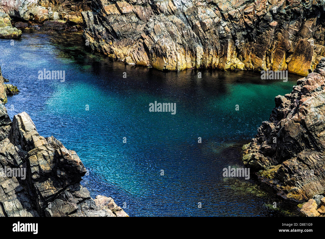 Crystal-Blue Water and Dramatic Rock Formations in Cape Bonavista ...