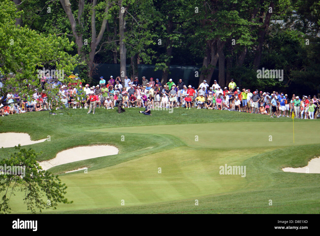 Golf tournament crowd hi-res stock photography and images - Alamy