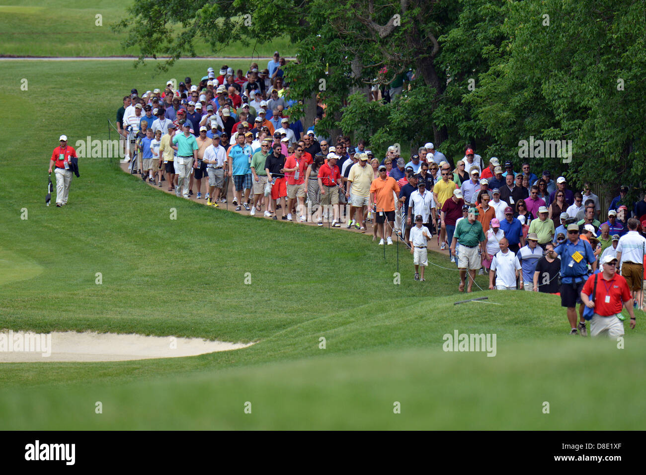 Golf crowd hi-res stock photography and images - Alamy