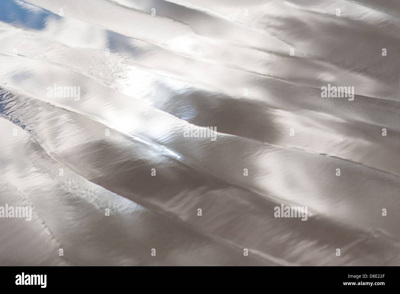 Sand Patterns at Shore Stock Photo - Alamy