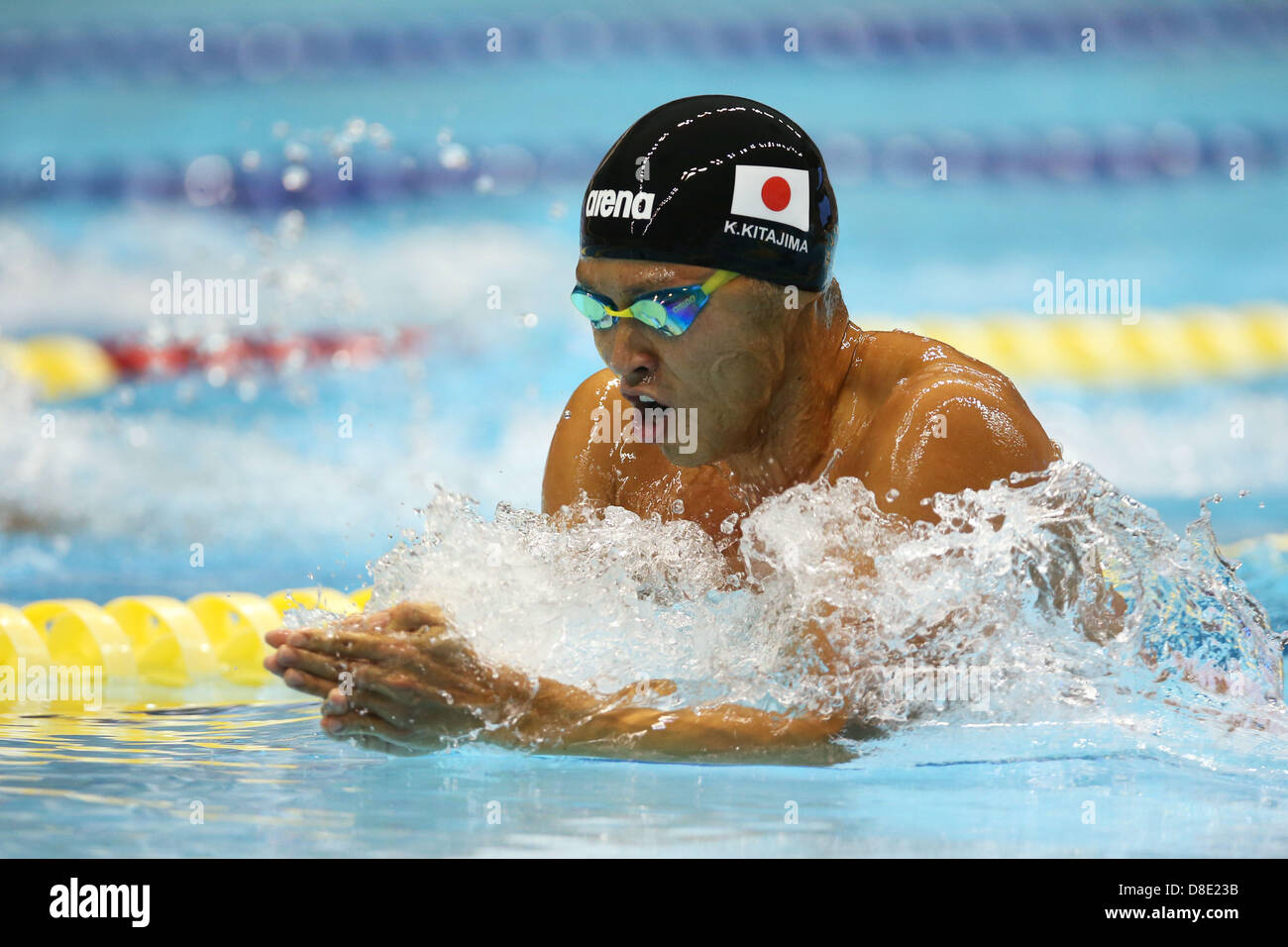 Kosuke Kitajima (JPN), May 26, 2013 - Swimming : JAPAN OPEN 2013, Men's 200m Breaststroke Heat ...