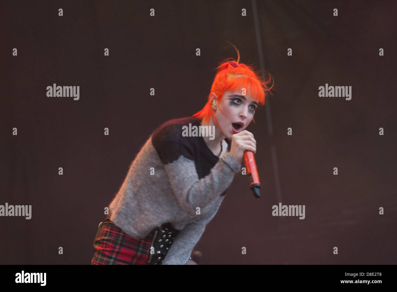 Paramore lead vocalist Hayley Williams Stock Photo - Alamy
