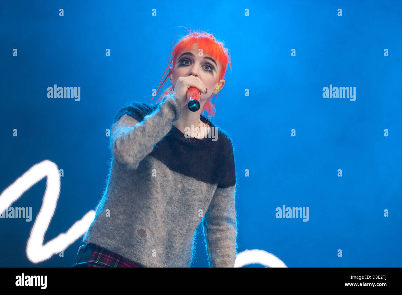 Paramore lead vocalist Hayley Williams Stock Photo - Alamy