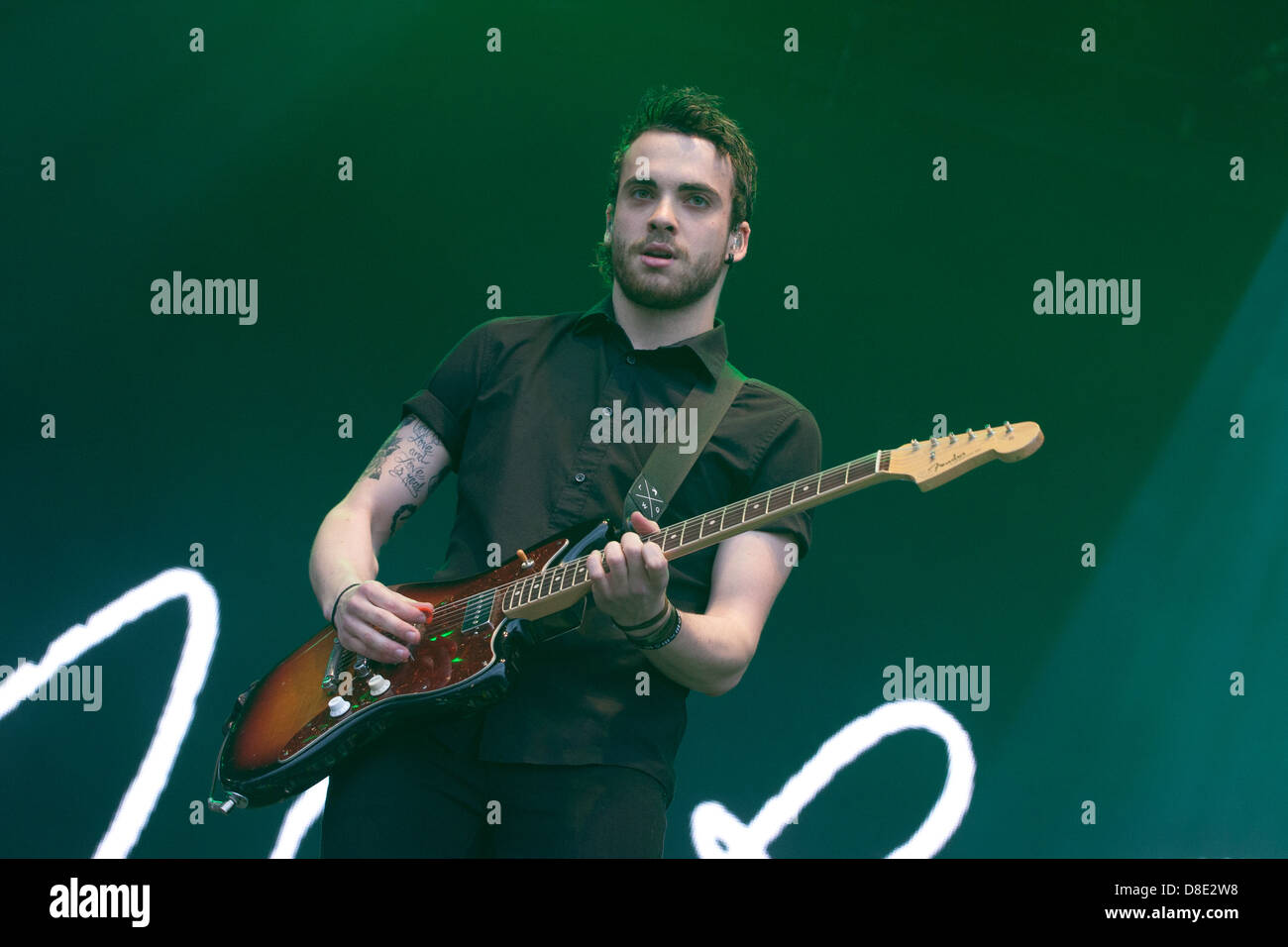Paramore's Taylor York on guitar at Radio1's One Big Weekend in Derry ...