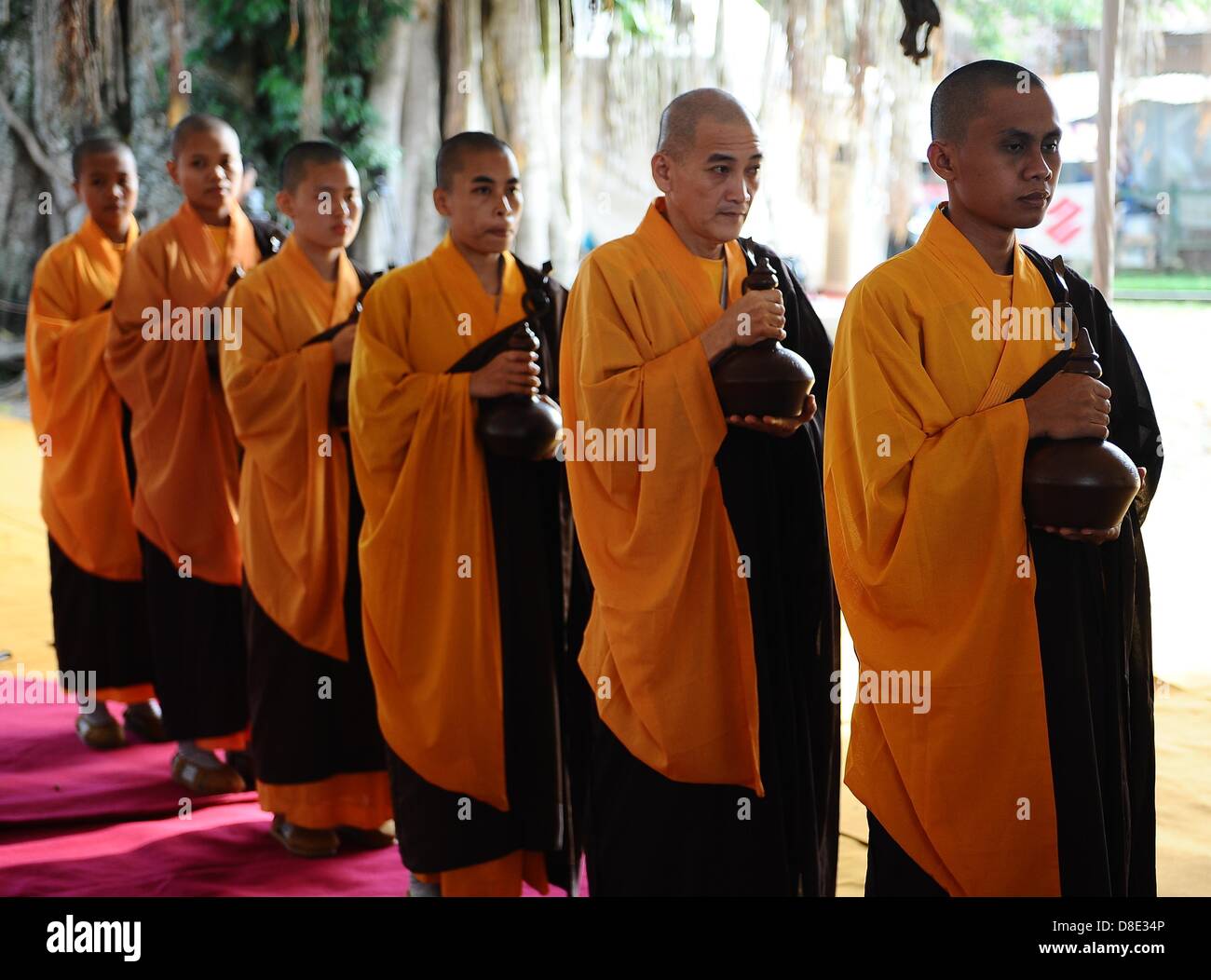 Mendut Temple Monks High Resolution Stock Photography and Images - Alamy