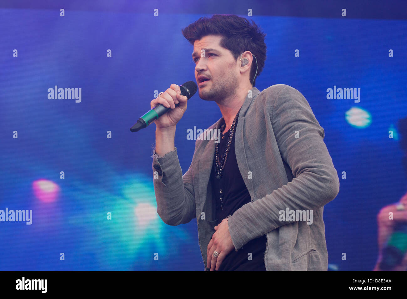 Leader singer of The Script Danny O'Donoghue performing at Radio1's Big ...