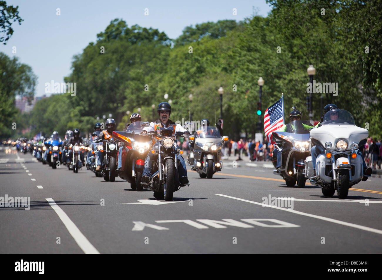 Rolling Thunder ride - Washington, DC USA Stock Photo - Alamy