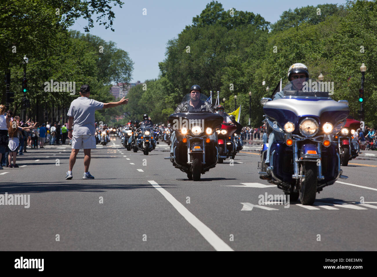 Rolling Thunder ride - Washington, DC USA Stock Photo - Alamy