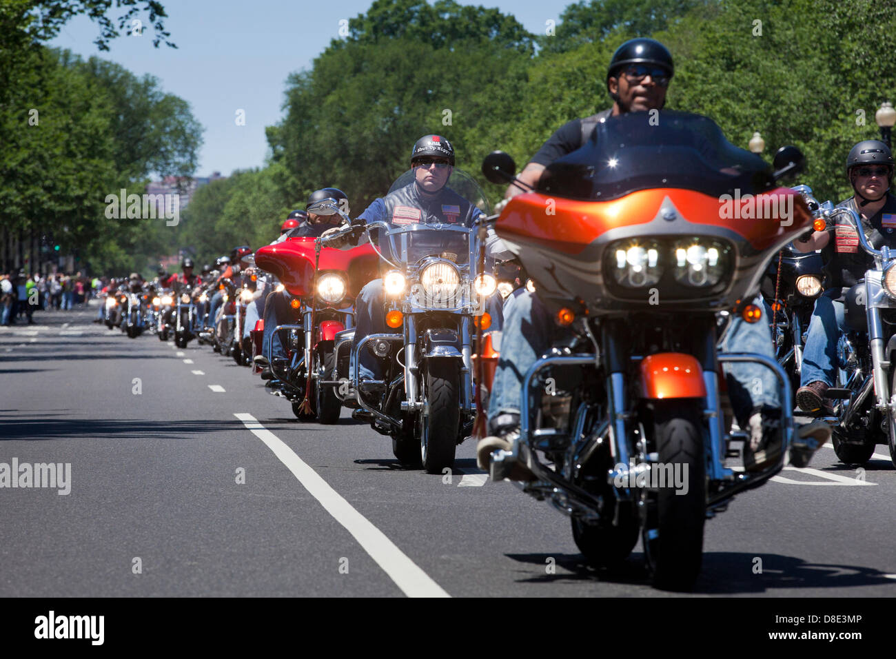 Rolling Thunder ride - Washington, DC USA Stock Photo - Alamy