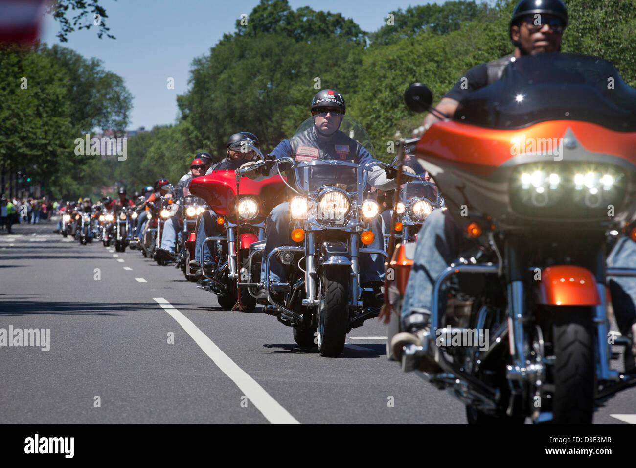 Rolling Thunder ride - Washington, DC USA Stock Photo - Alamy