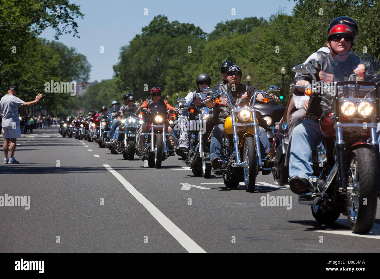 Rolling Thunder ride - Washington, DC USA Stock Photo - Alamy