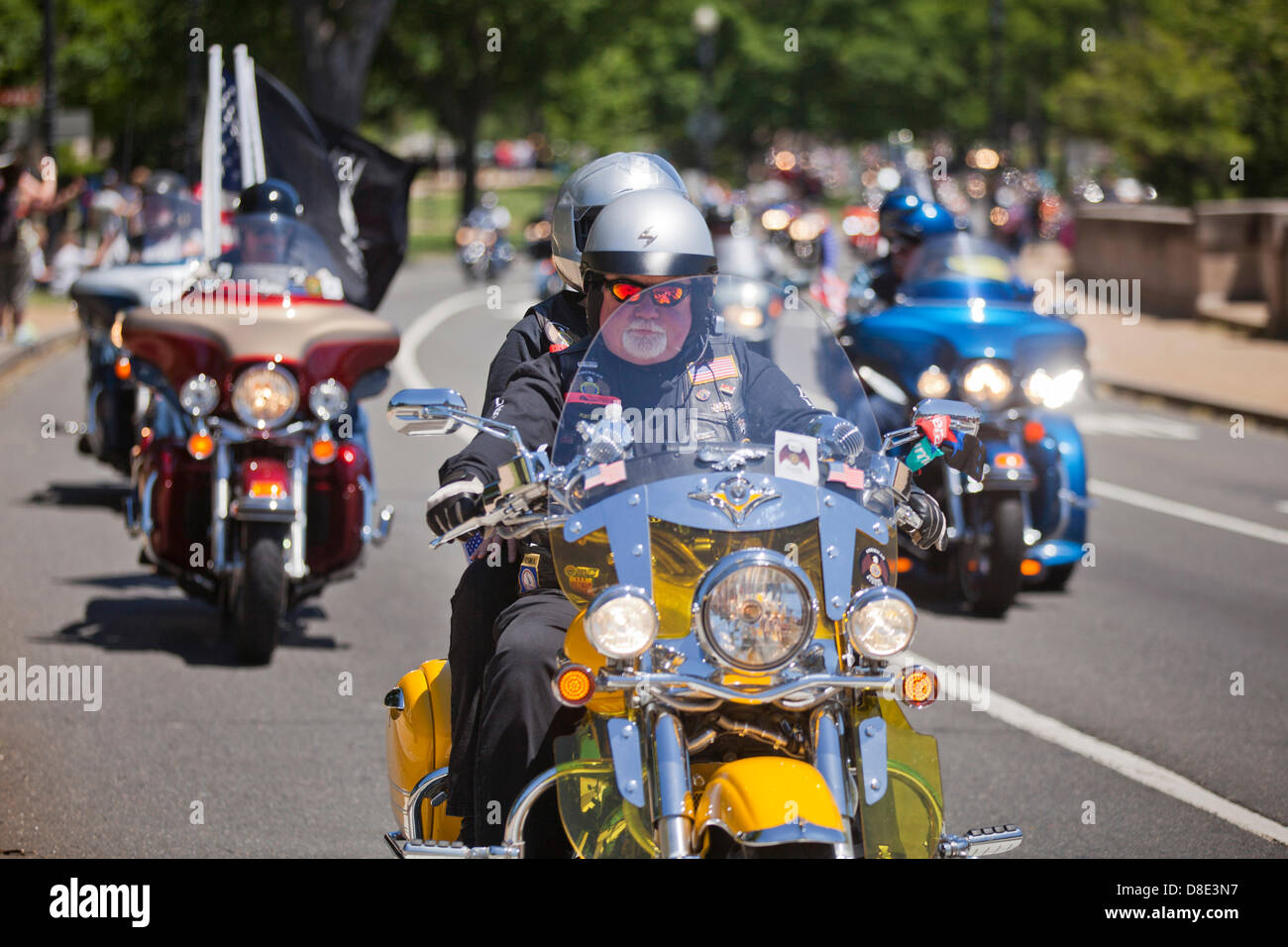 Rolling Thunder ride - Washington, DC USA Stock Photo - Alamy