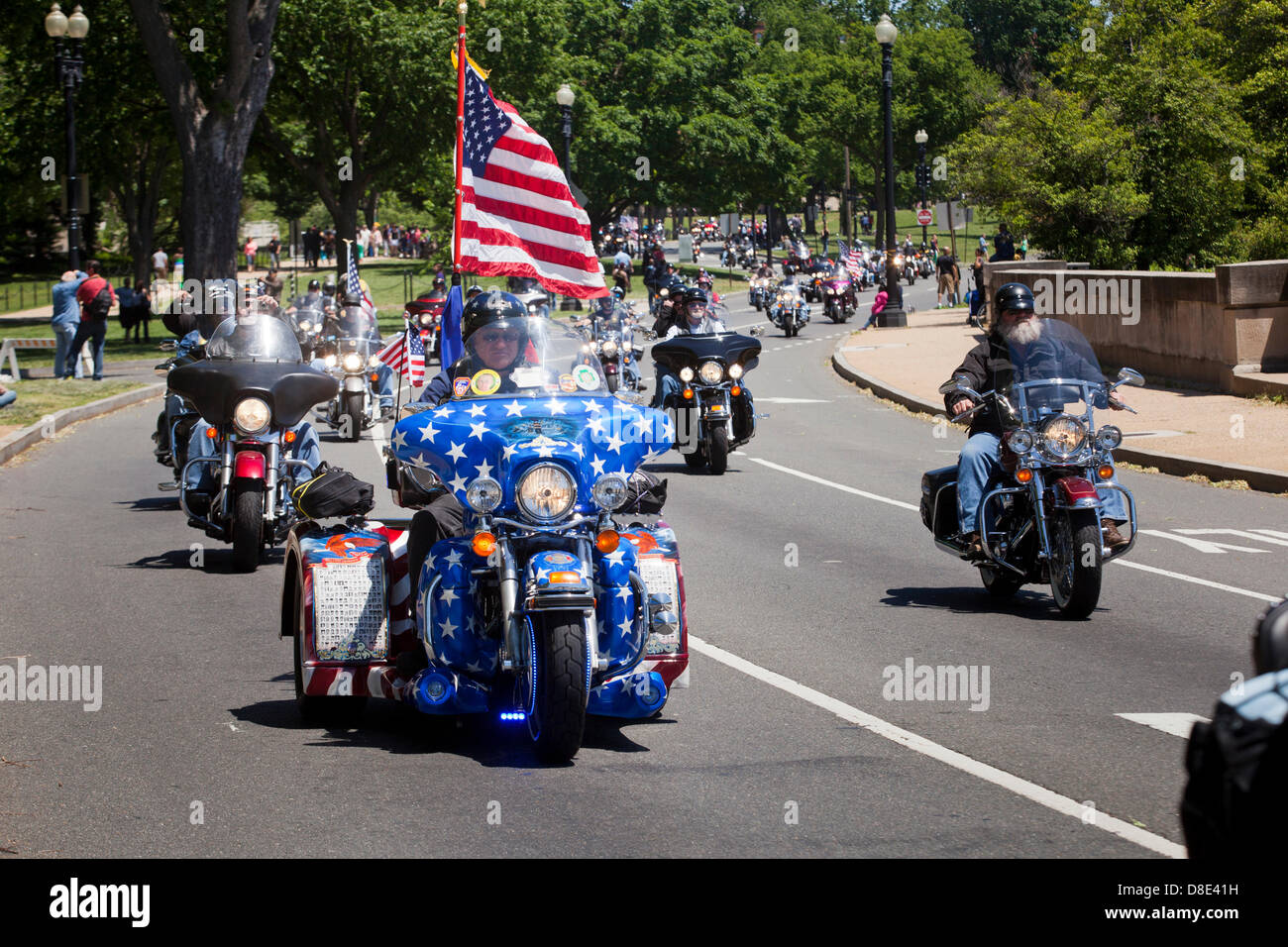 Rolling Thunder ride - Washington, DC USA Stock Photo - Alamy