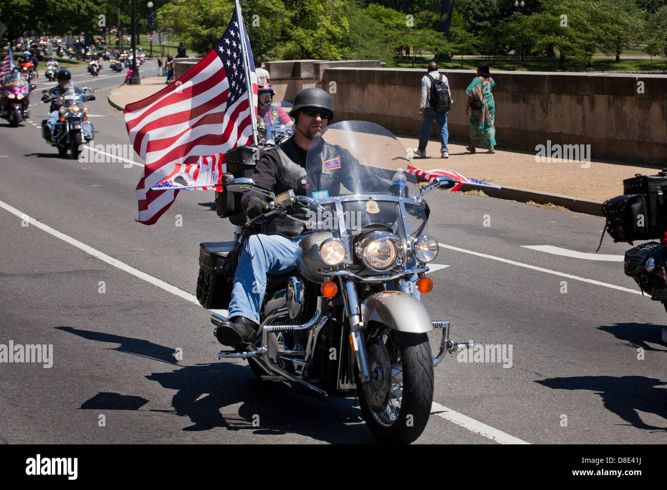 Rolling Thunder ride - Washington, DC USA Stock Photo - Alamy