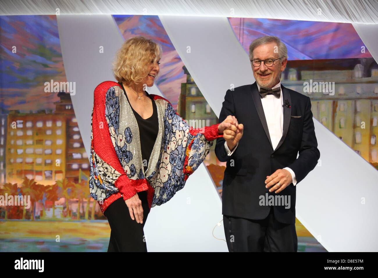 Cannes, France, 26 May 2013. Actress Kim Novak and jury president ...