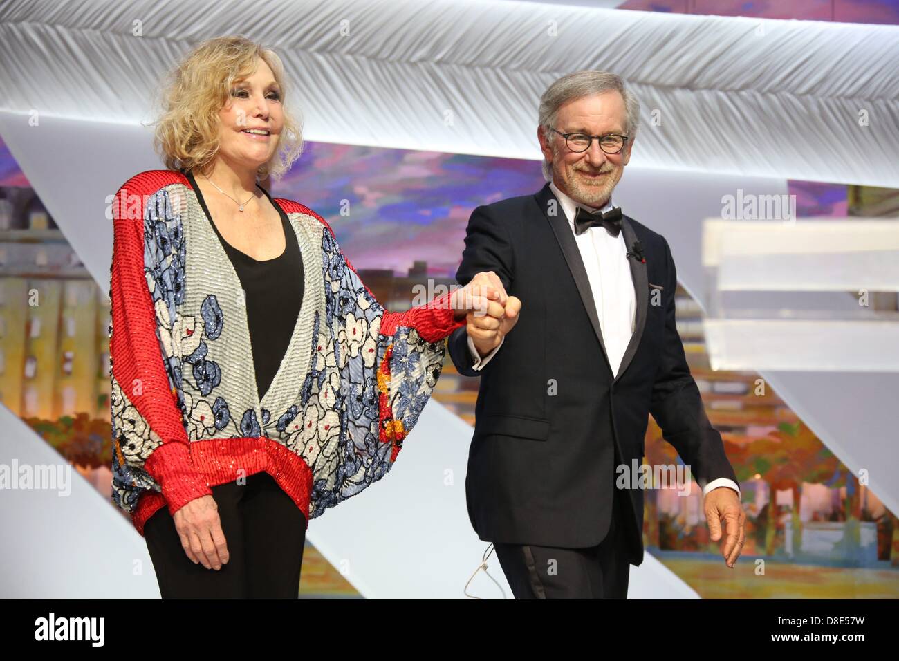 Cannes, France, 26 May 2013. Actress Kim Novak and jury president ...