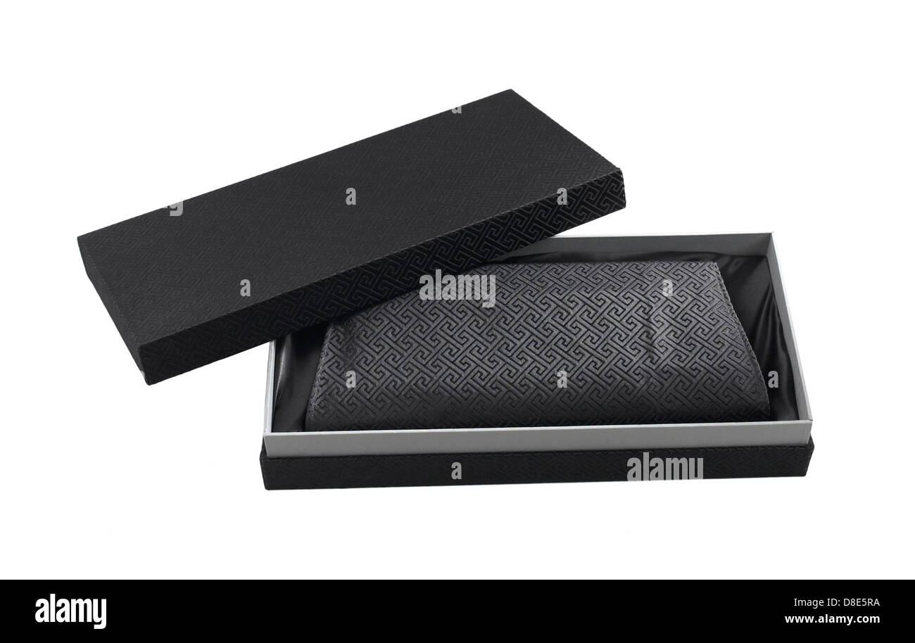 A luxury purse in a beautiful box ready to gift to a special person ...