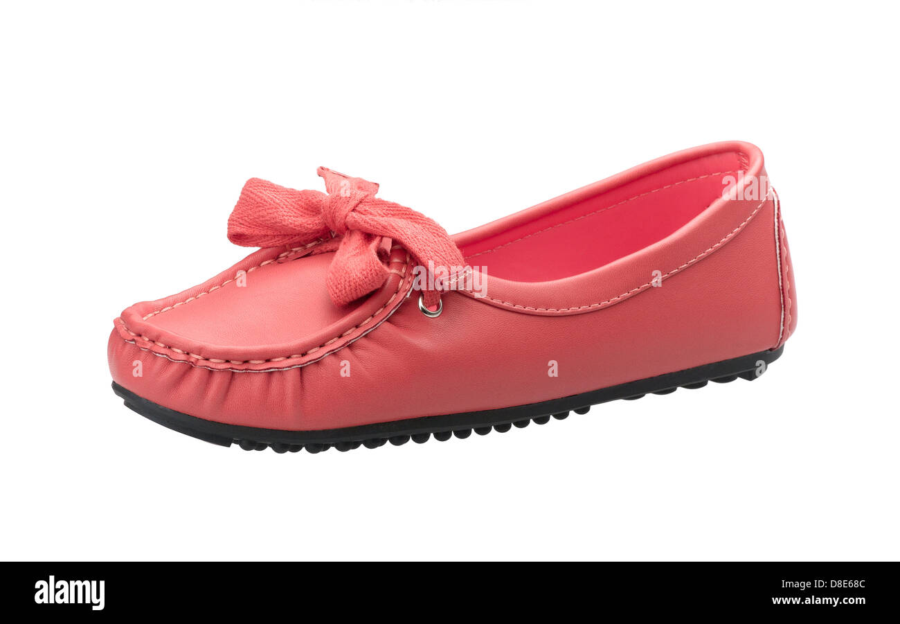 A beautiful and comfortable leather women shoe Stock Photo - Alamy