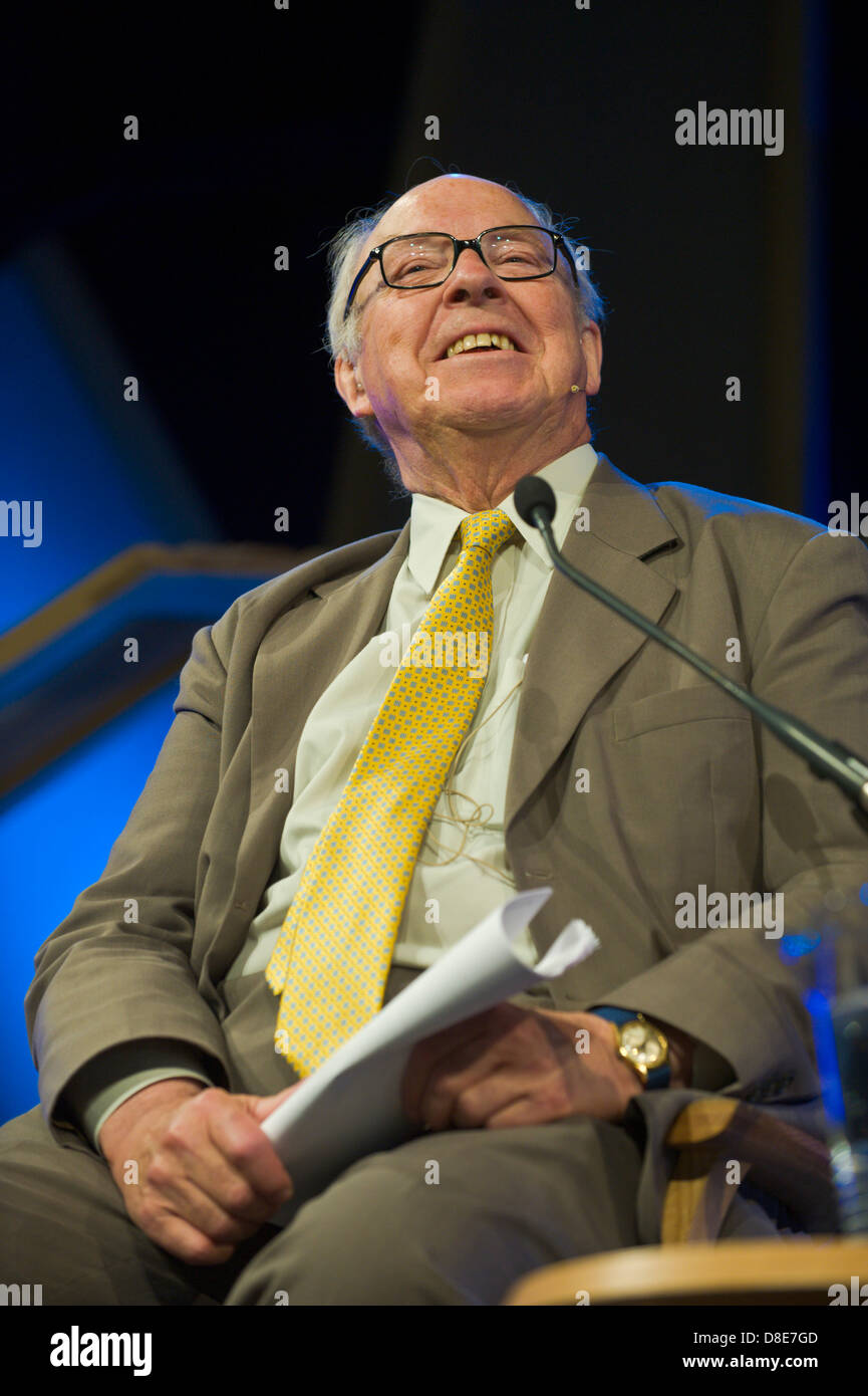 Hans Blix Swedish politician and diplomat at Hay Festival 2013 Hay-on ...