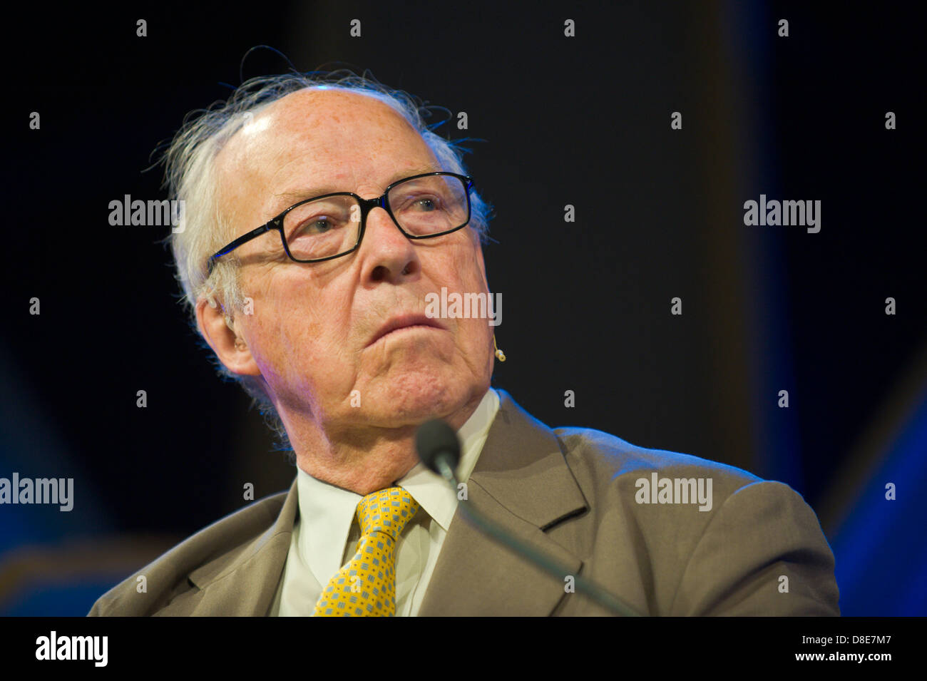 Hans Blix Swedish politician and diplomat at Hay Festival 2013 Hay-on ...