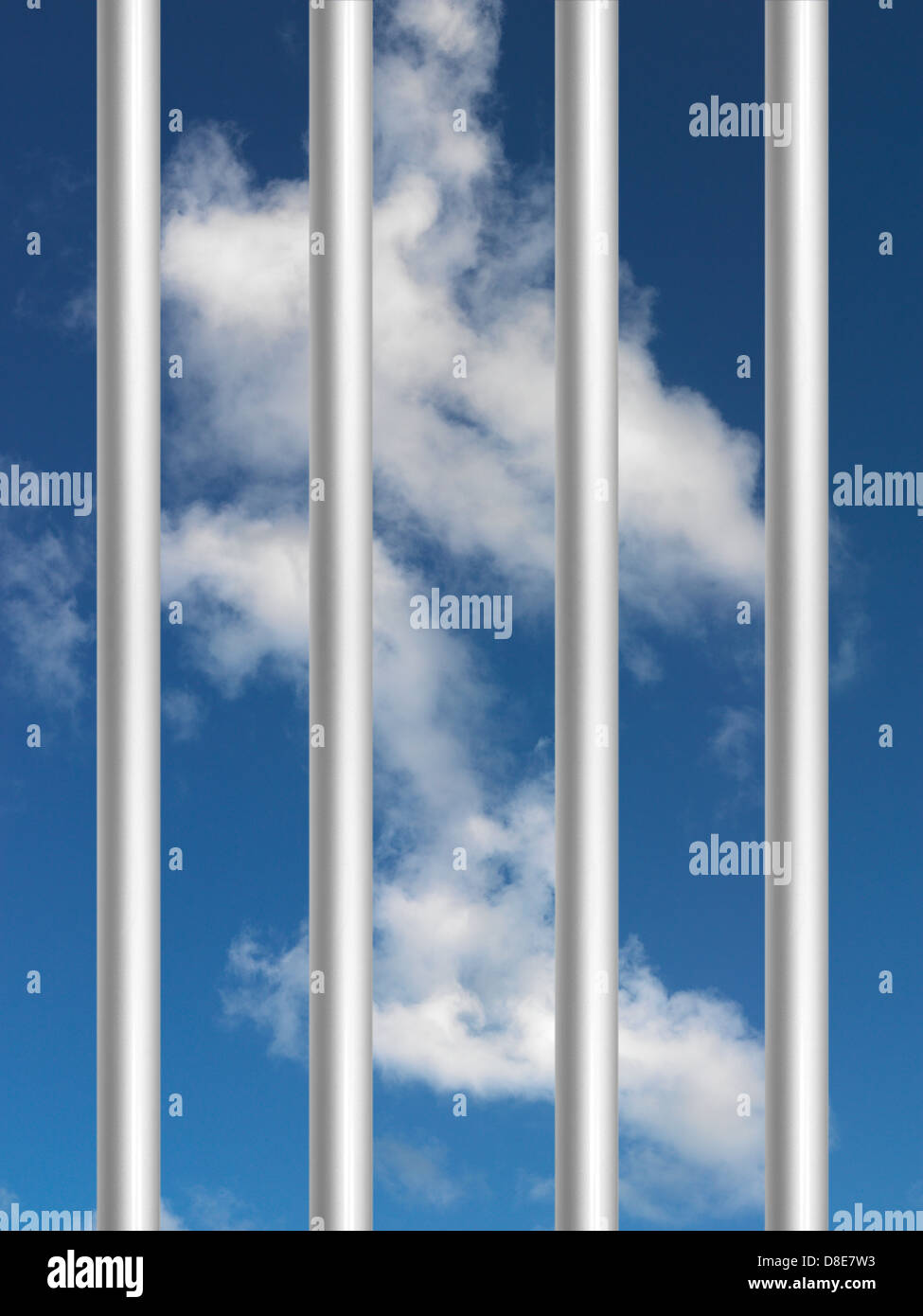 An abstract image of a prison cell Stock Photo - Alamy