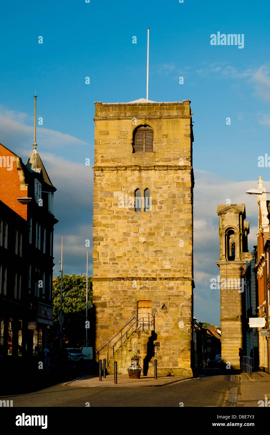 Morpeth clock tower Stock Photo - Alamy
