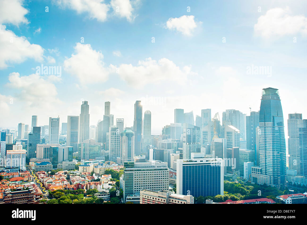 Aerial singapore hi-res stock photography and images - Alamy