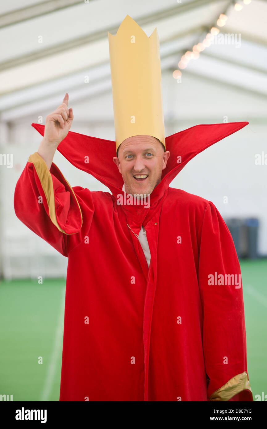 Jonny Duddle children's author and book illustrator pictured at Hay ...
