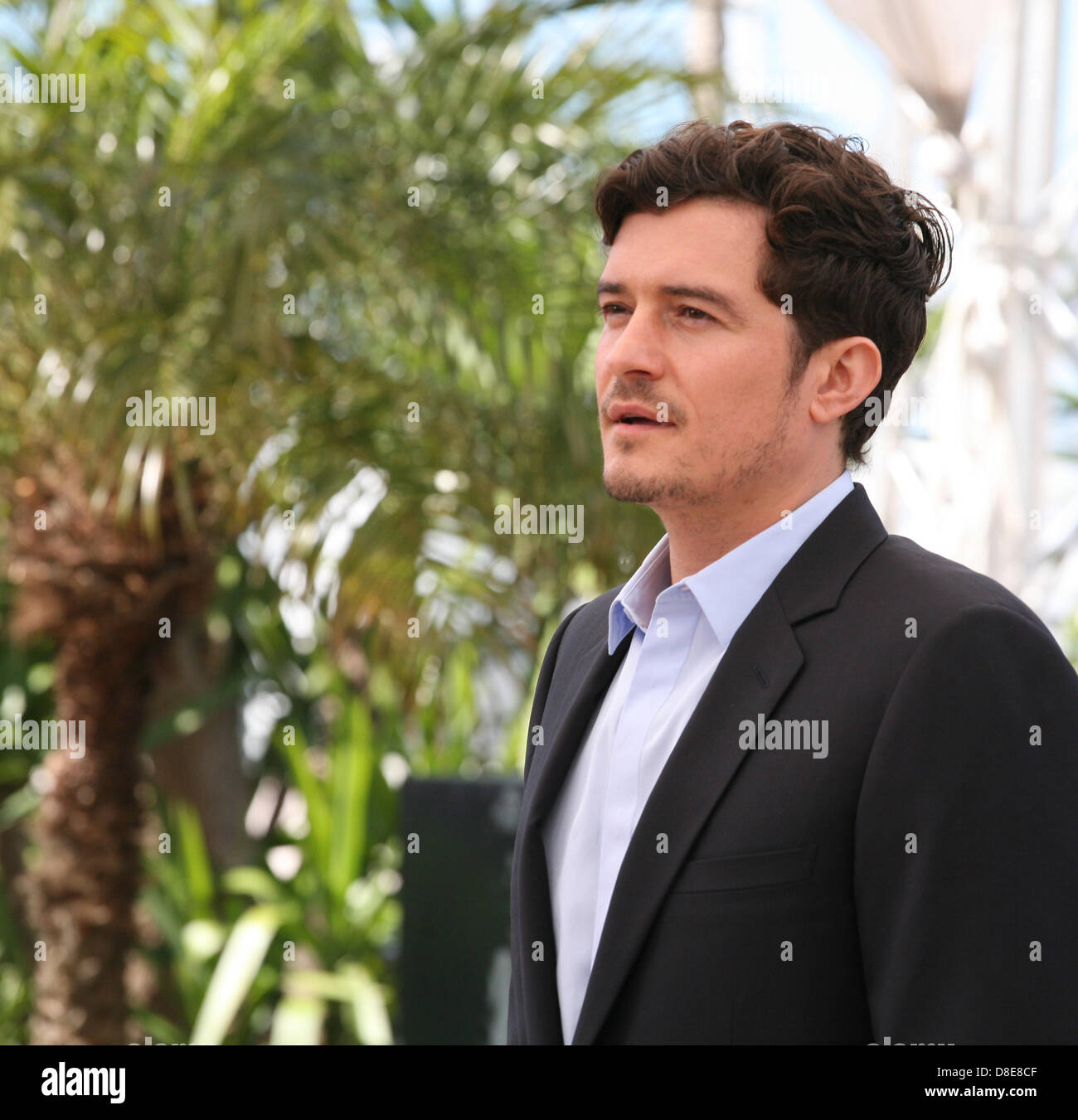 Actor Orlando Bloom at the Zulu film photocall Cannes Film Festival ...