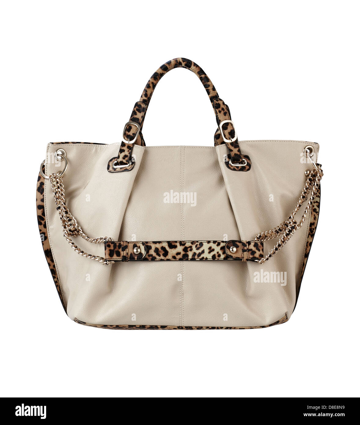 A luxury leather lady handbag Stock Photo - Alamy