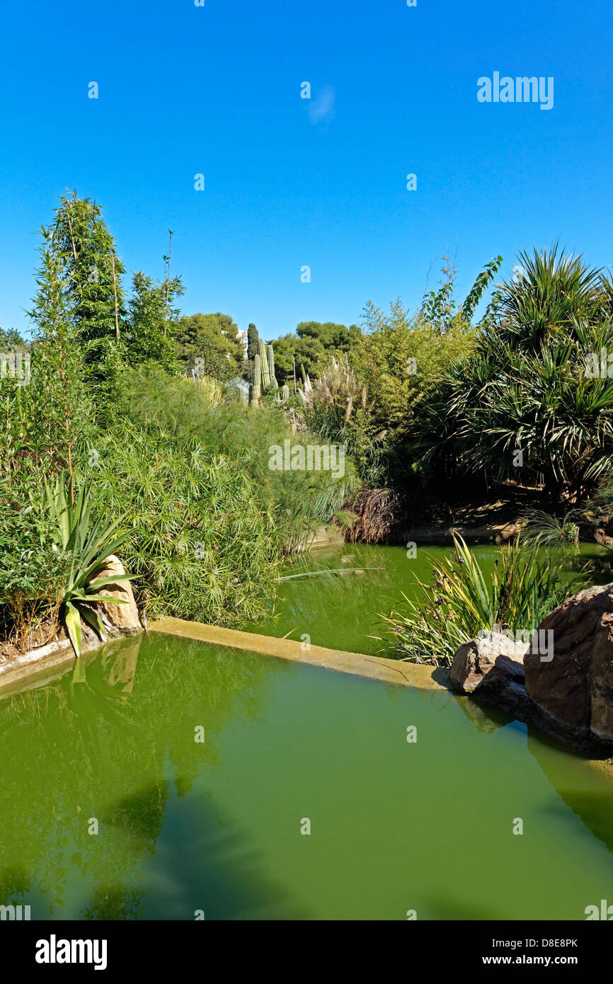 Gardens Parque De La Paloma, Benalmádena, Andalusia, Spain Stock Photo ...