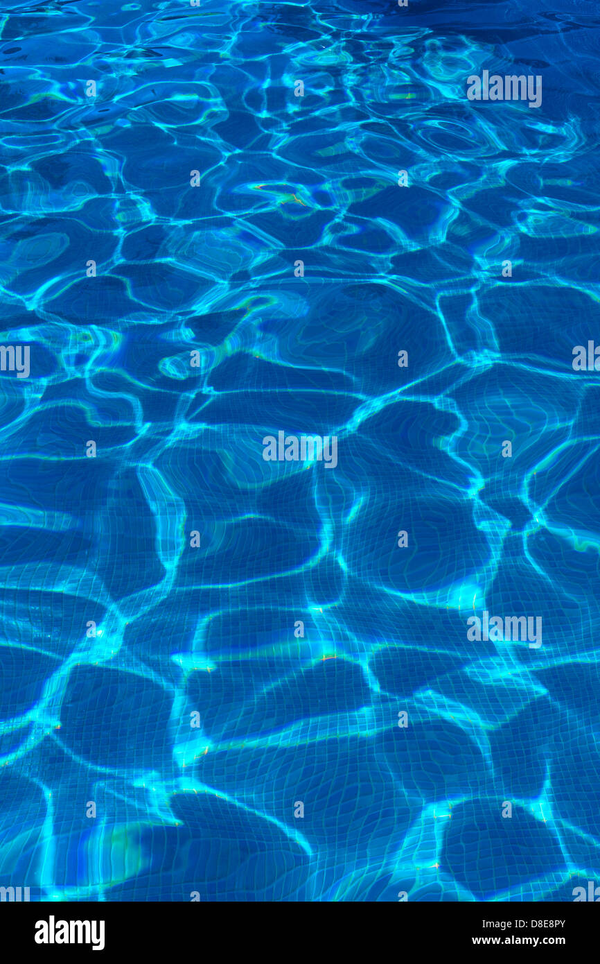 Water surface of a swimming pool Stock Photo - Alamy