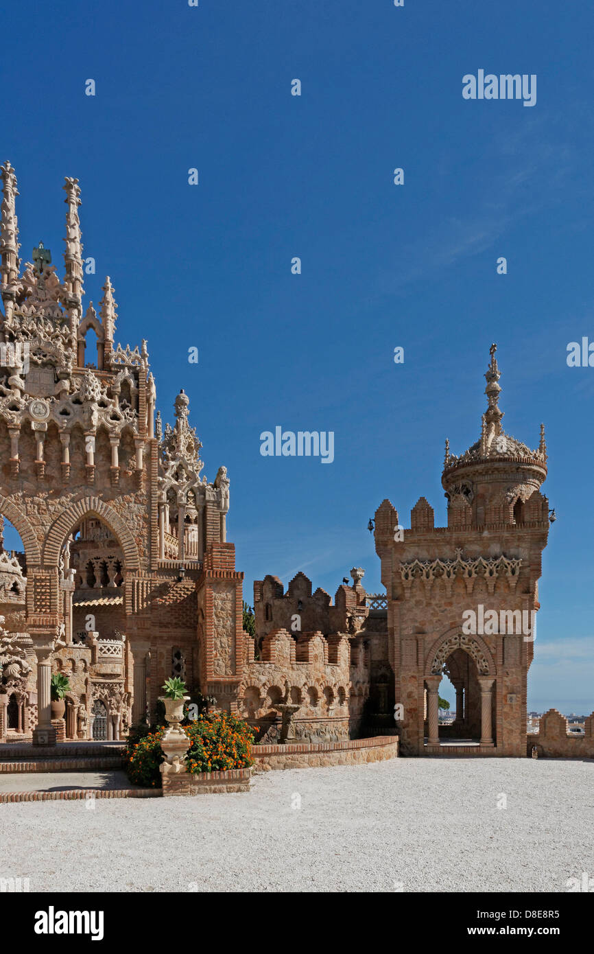 Castillo Colomares, Benalmádena, Andalusia, Spain Stock Photo - Alamy