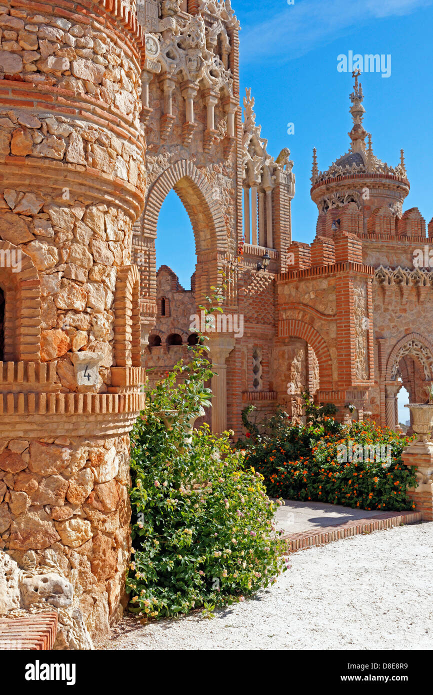 Castillo Colomares, Benalmádena, Andalusia, Spain Stock Photo - Alamy