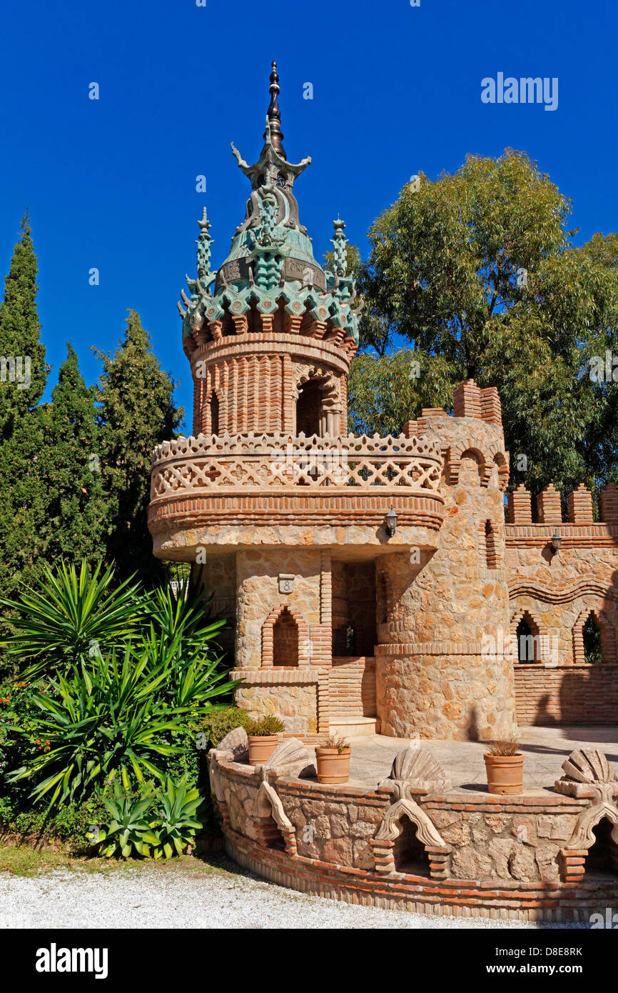 Castillo Colomares, Benalmádena, Andalusia, Spain Stock Photo - Alamy