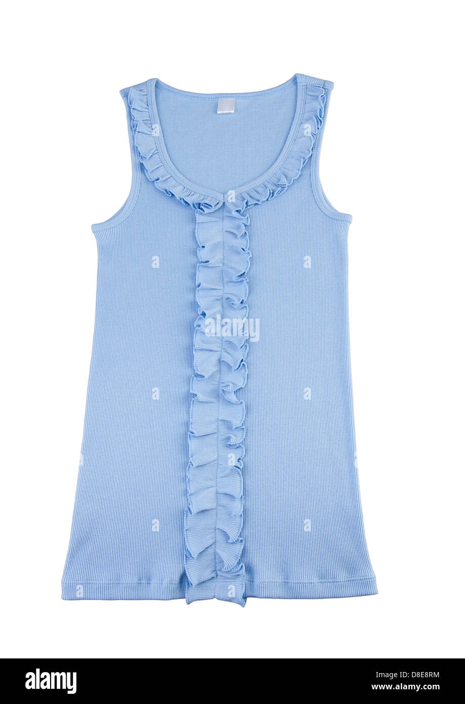 Casual blue singlet for your relaxing day Stock Photo - Alamy