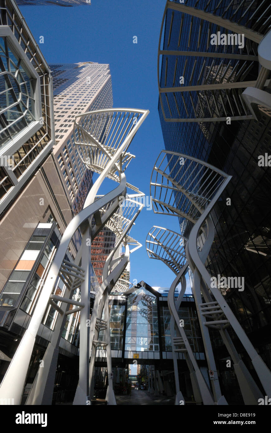 Known as the 'trees' of Stephen Walk, these steel sculptures in ...
