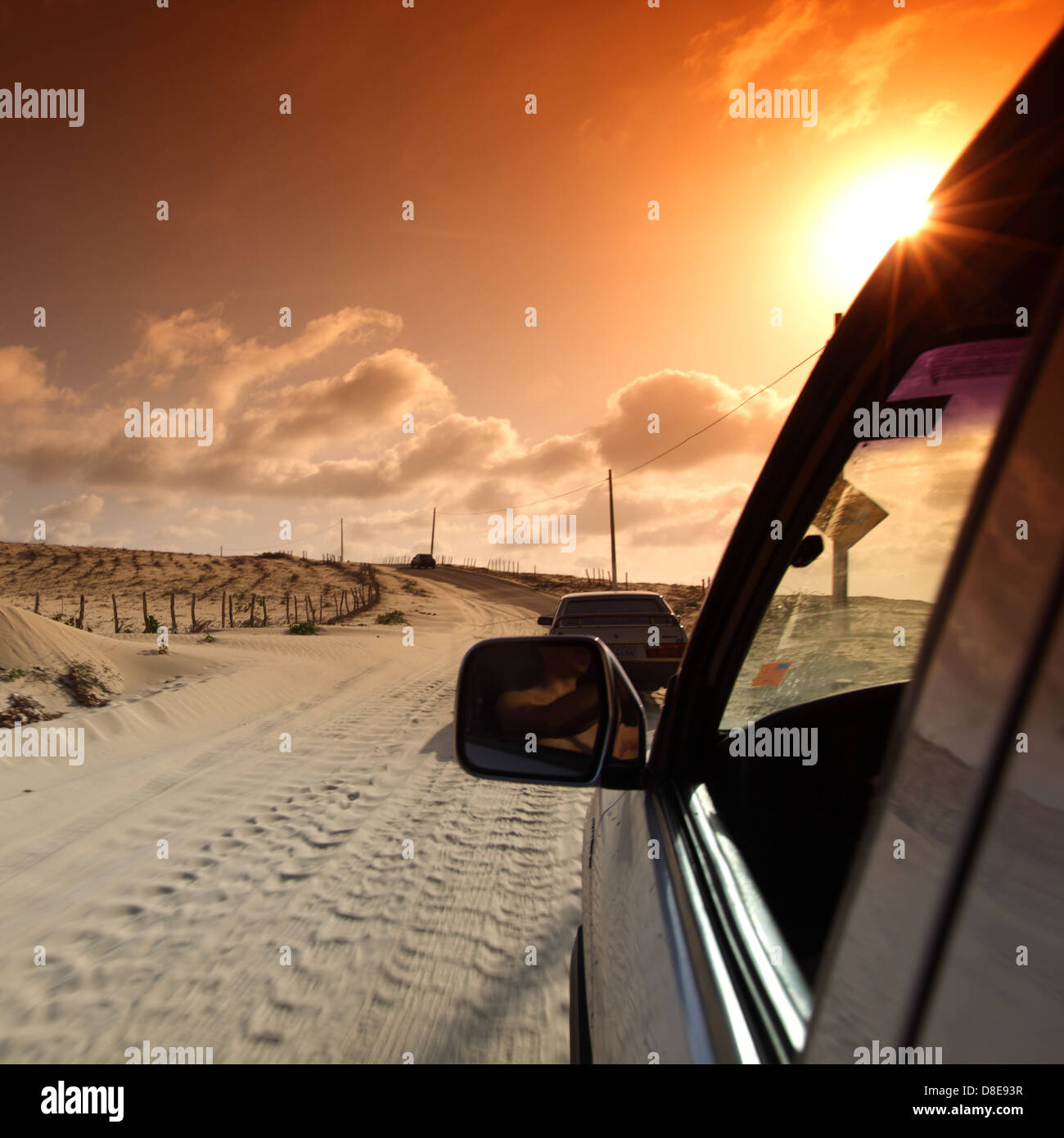 speedy day drive on car Stock Photo - Alamy