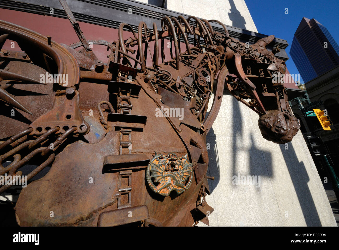 Sculpture from junk hi-res stock photography and images - Alamy