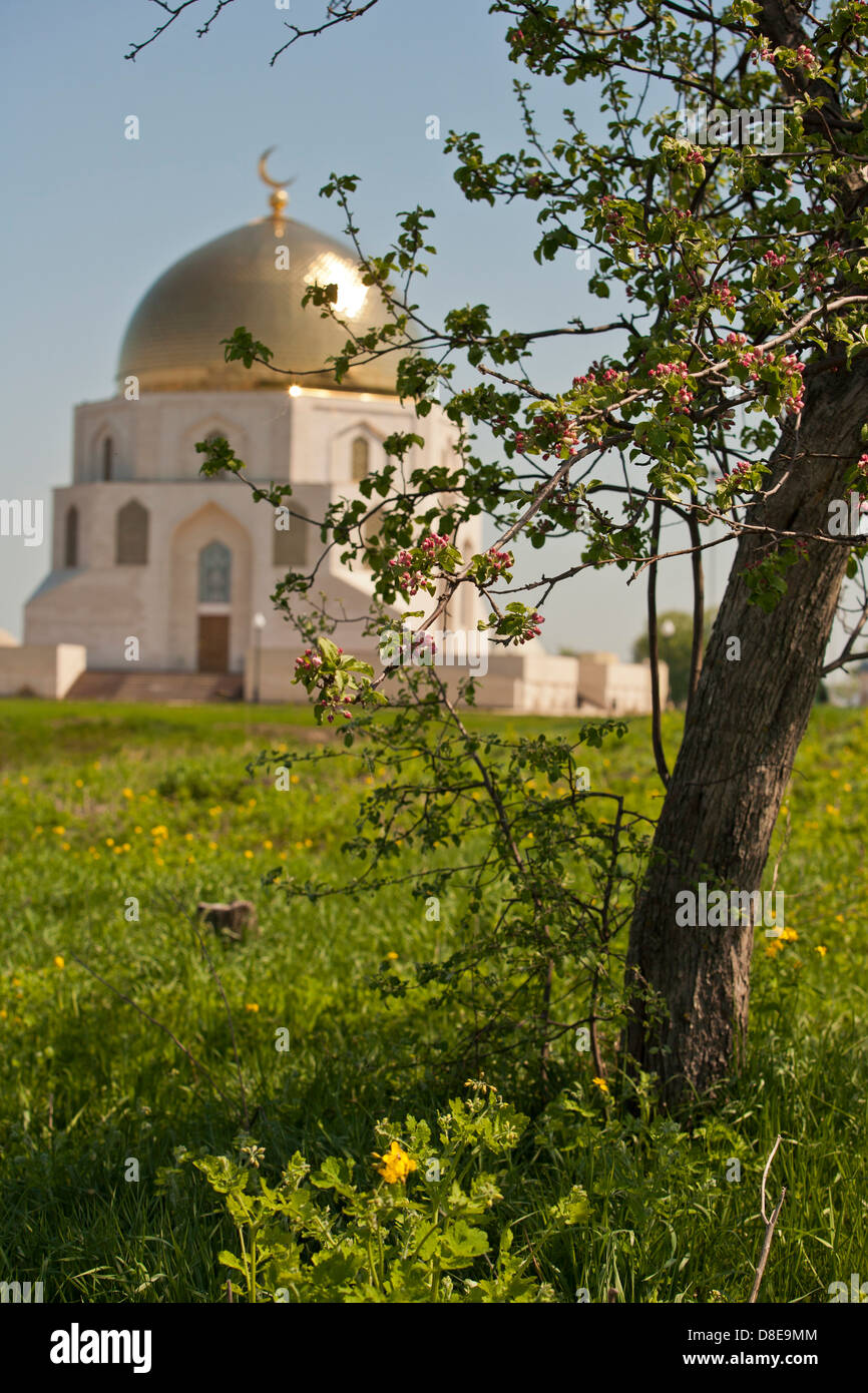 The ruins of the ancient city of Bulgar, the capital of the ancient ...