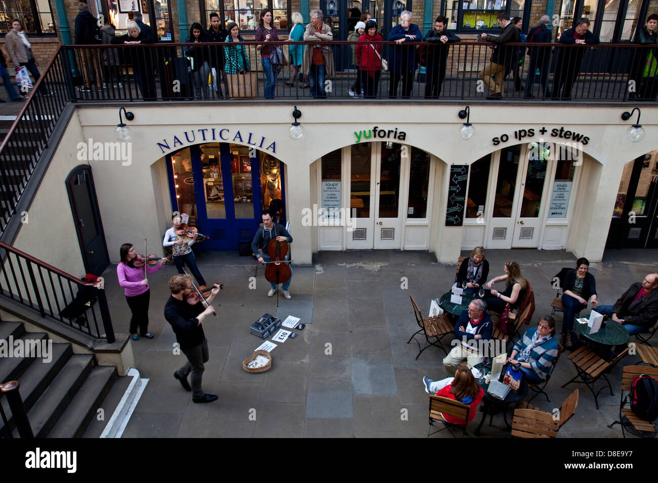 Classical Musicians, Covent Garden, London, England Stock Photo - Alamy