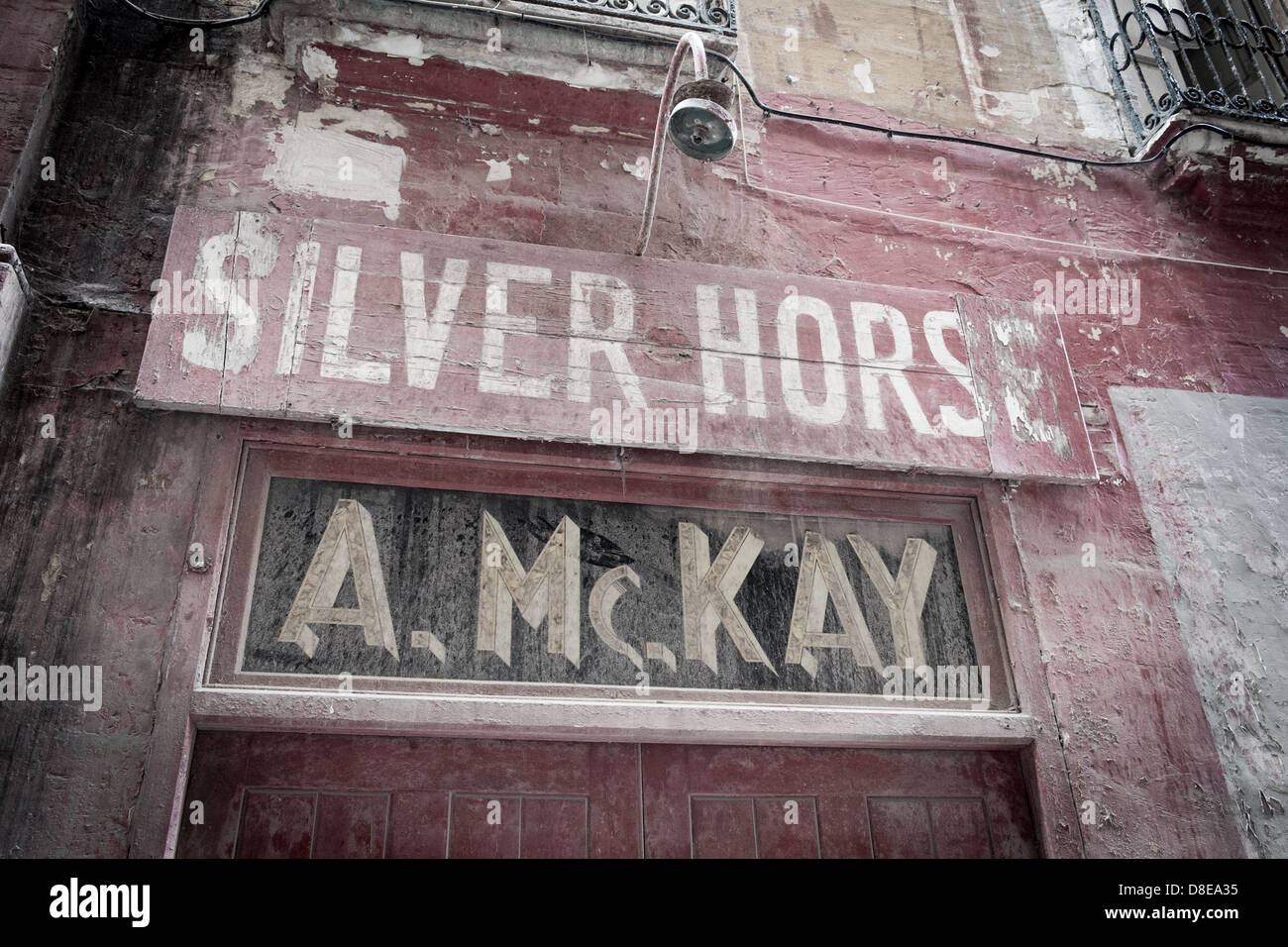 Old rustic signs hi-res stock photography and images - Alamy