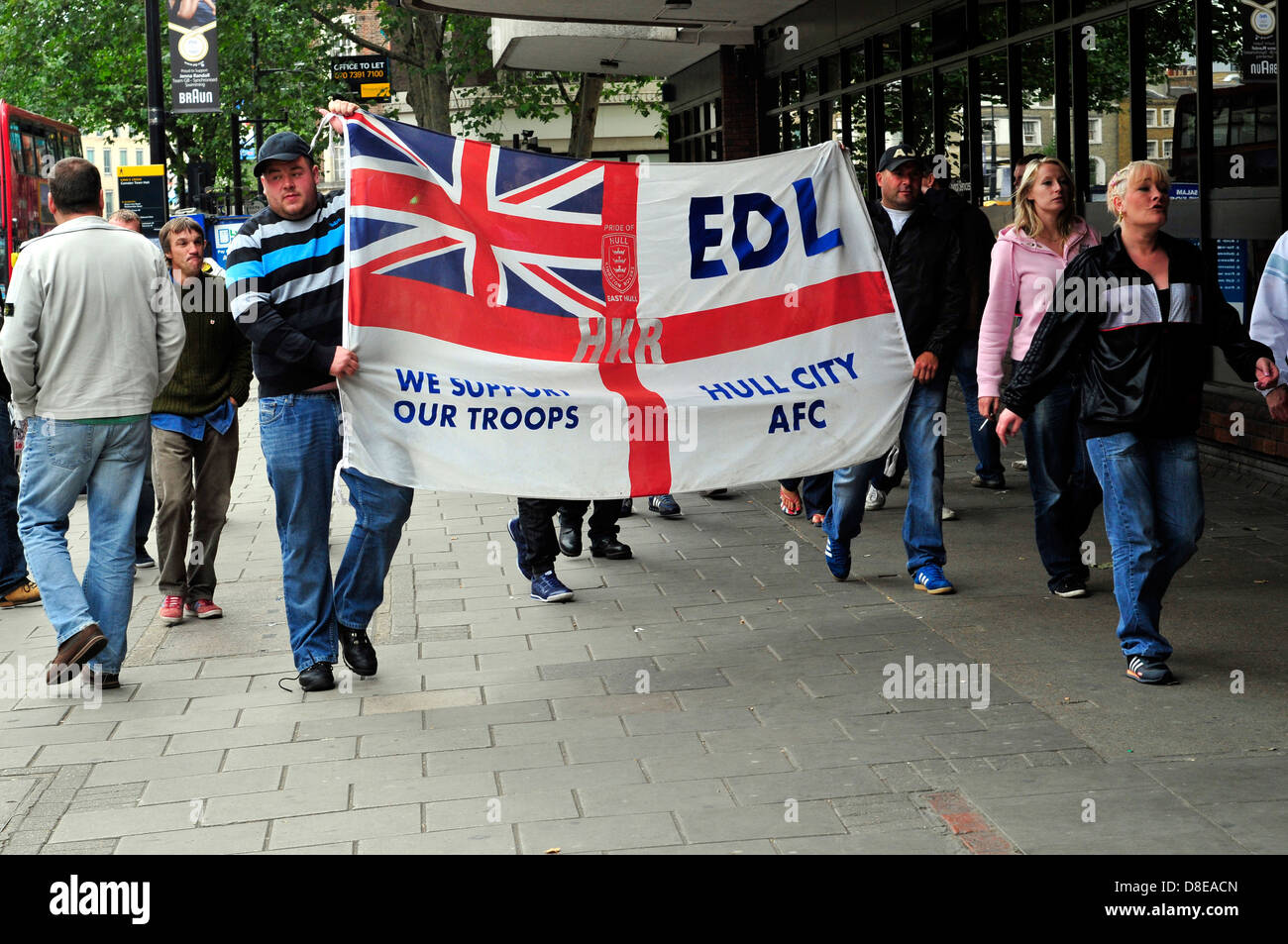 Edl protesters in kings cross hi-res stock photography and images - Alamy