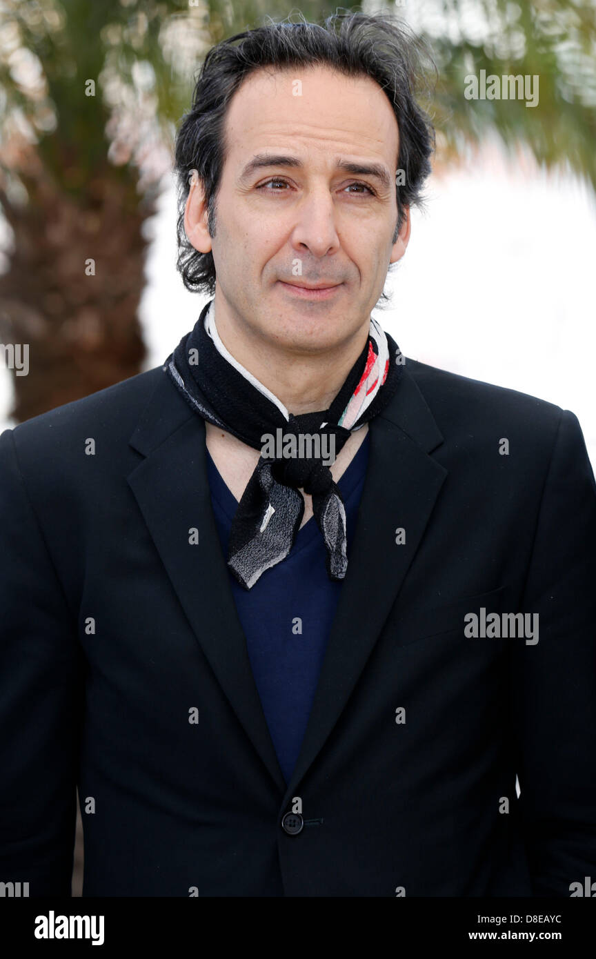 Cannes, France. 26th May 2013. Alexandre Desplat during the 'Zulu ...
