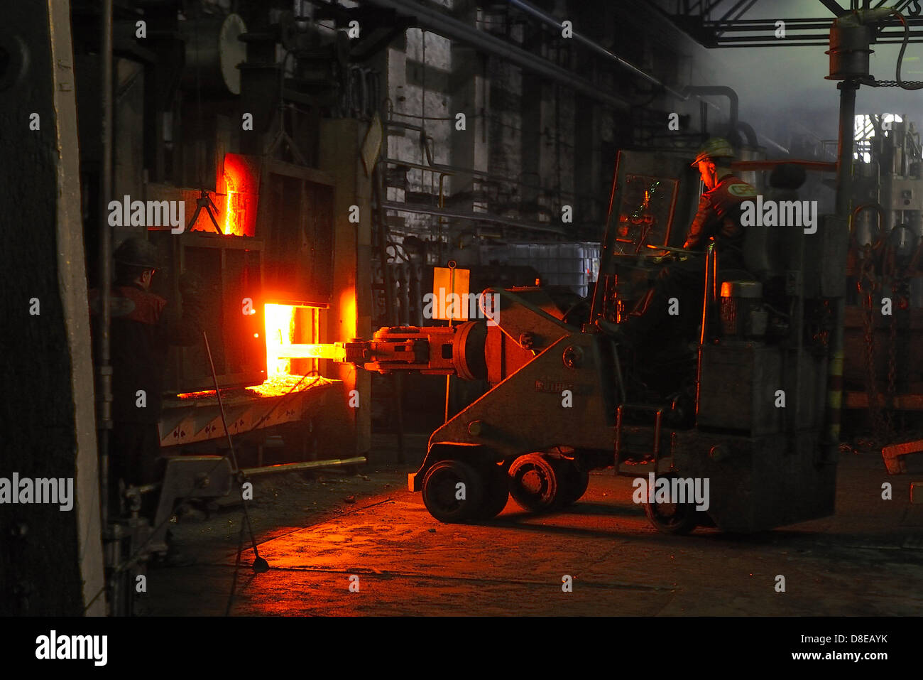 Czech Precision Forge (CPF) plant in Plzen, Czech Republic, May 22 ...