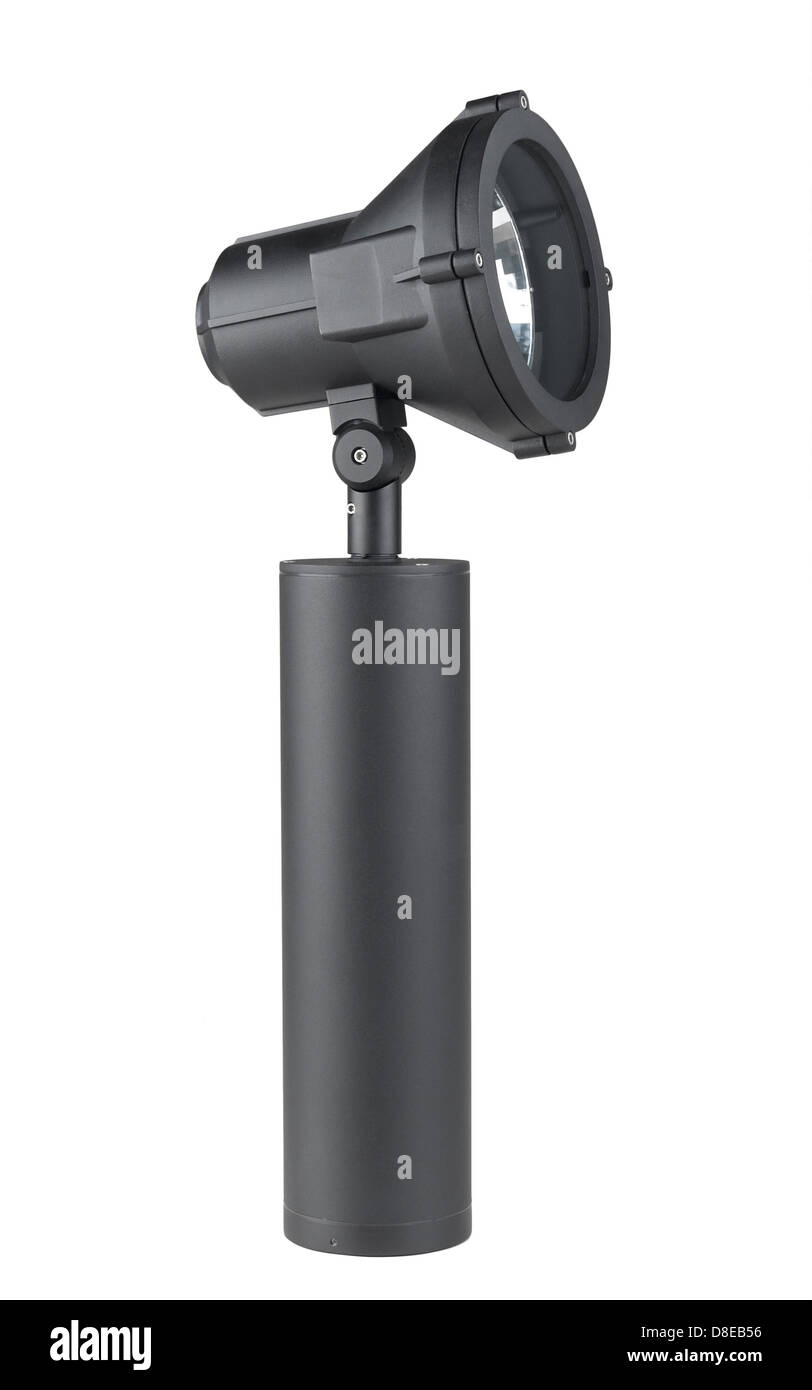 A small spotlight for outdoor area Stock Photo - Alamy